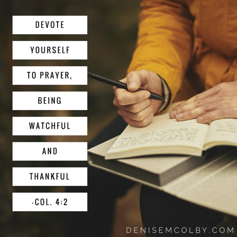 How To Start A Prayer Journal - Denise M. Colby