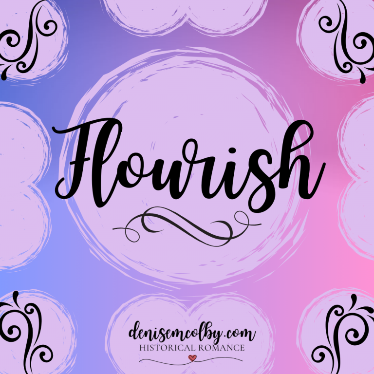 Adding a Little Flourish to the Year 2025 - Denise M. Colby